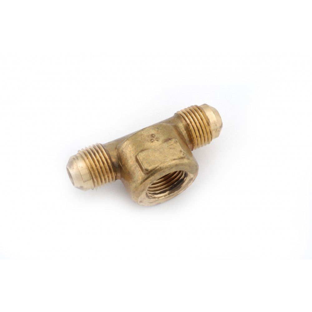 1/2"OD X 1/2"OD X 1/2"FIP Brass Flare Tees X FNIP — COPPERTUBINGSALES