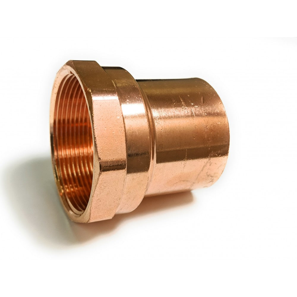 1/4 Fitting X 1/4 NPT Copper Female Street Adapter — COPPERTUBINGSALES